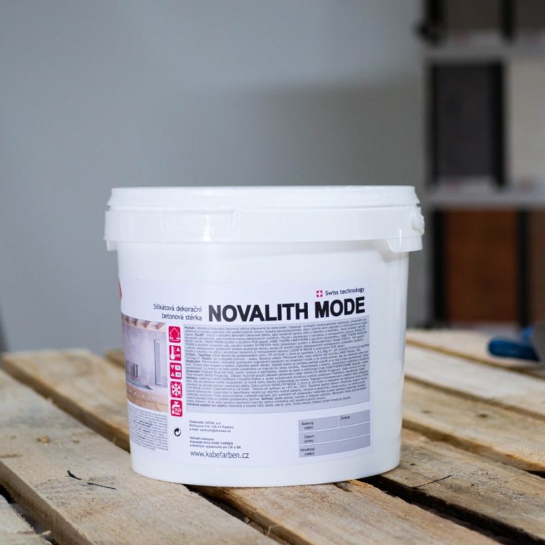 NOVALITH MODE | 0,0 mm | vnější | dekorační betonová silikátová stěrka ...