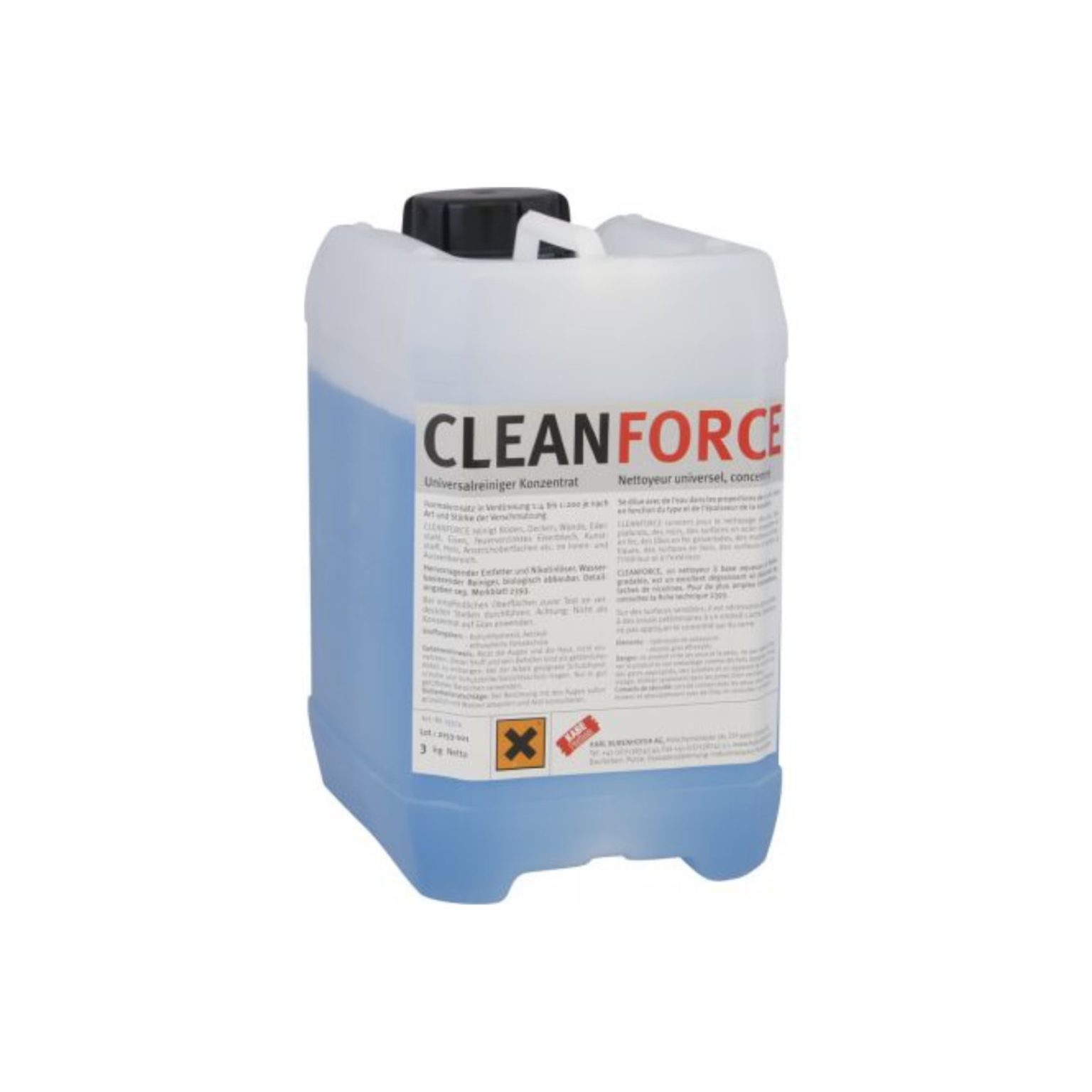 Čistící koncentrát | CLEANFORCE | Interiér a Exteriér | KABE Farben